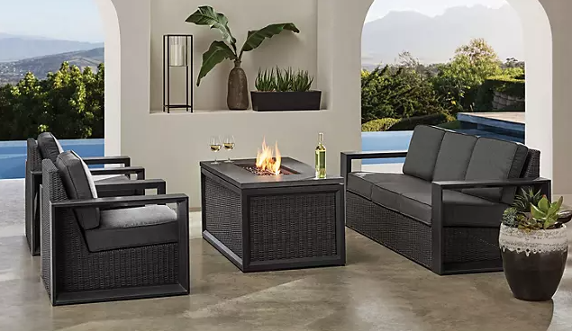 Member's Mark Adler 4-Piece Fire Pit Set – Eshop House LLC